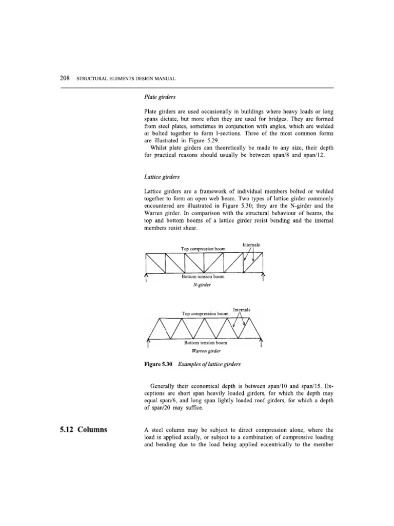 Cve 417 Steel Note | PDF