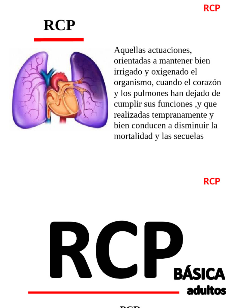 RCP Basica y Avanzada Curso 2021 22 | PDF | Reanimación cardiopulmonar | Paro cardíaco