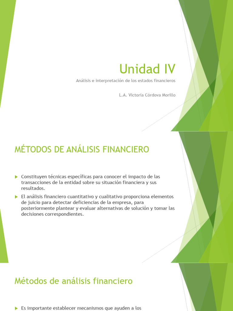 analisis e interpretacion de los estados financieros | PDF | Rentabilidad sobre recursos propios ...