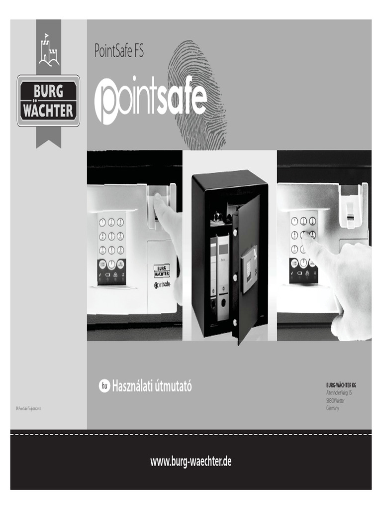 Burg Wachter Pointsafe Code Error