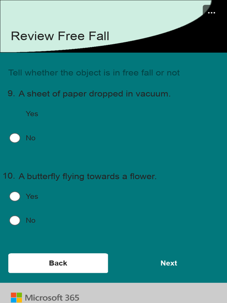 Review Free Fall | PDF