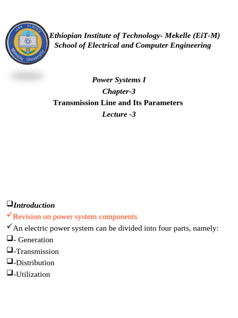 CH- 3 revised | PDF | Electrical Resistance And Conductance | Electric Power Transmission