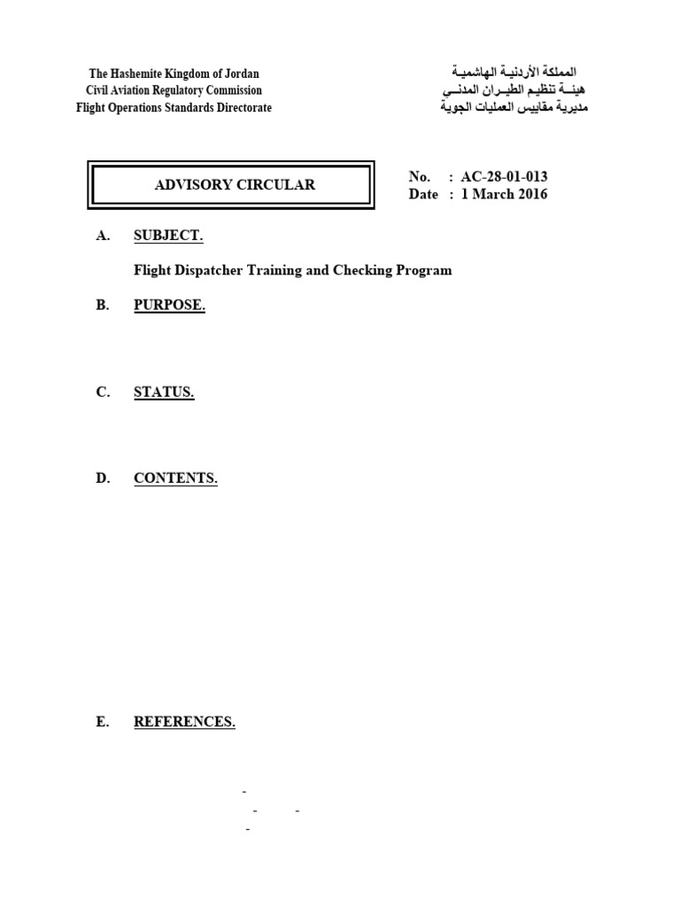 Flight Dispatcher Training Guide | PDF | Dispatcher | Audit