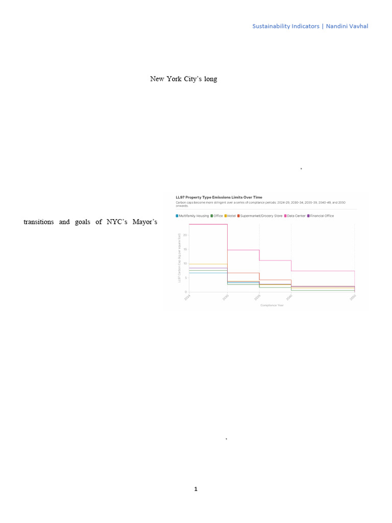 Sustainable Indictors PlaNYC | PDF | Efficient Energy Use | Energy ...