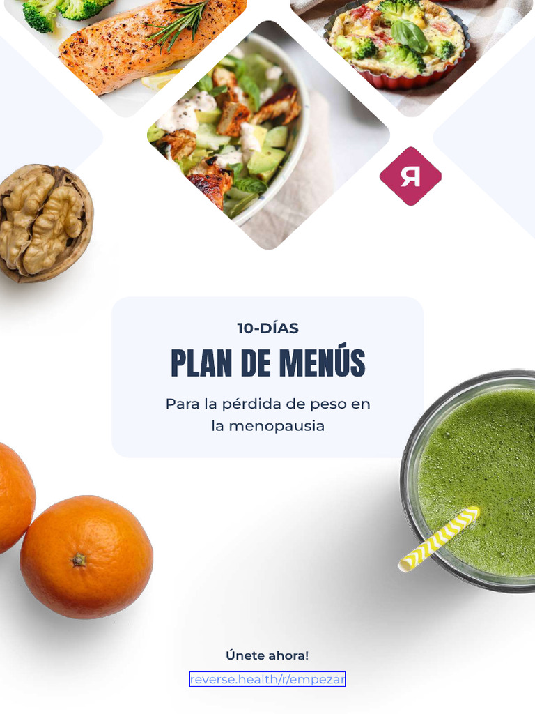 Reversehealth 10day Meal Plan Es | PDF | ensalada | Batata