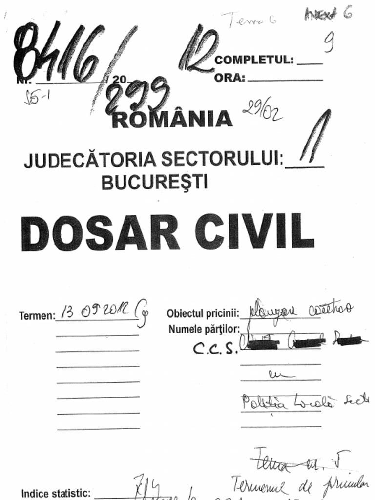 Tema 6 - Dosar 8416 299 2012 | PDF