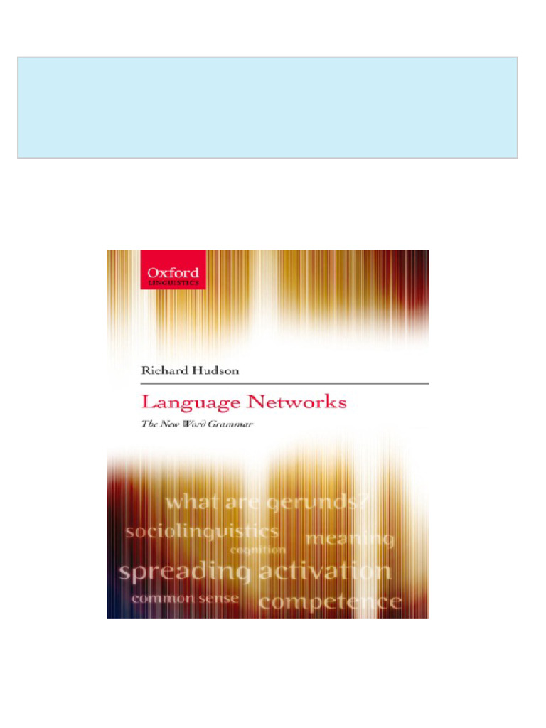 18729 | PDF | Morphology (Linguistics) | Semantics