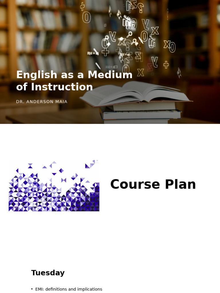 English As A Medium of Instruction - Intro | PDF | Multilingualism ...