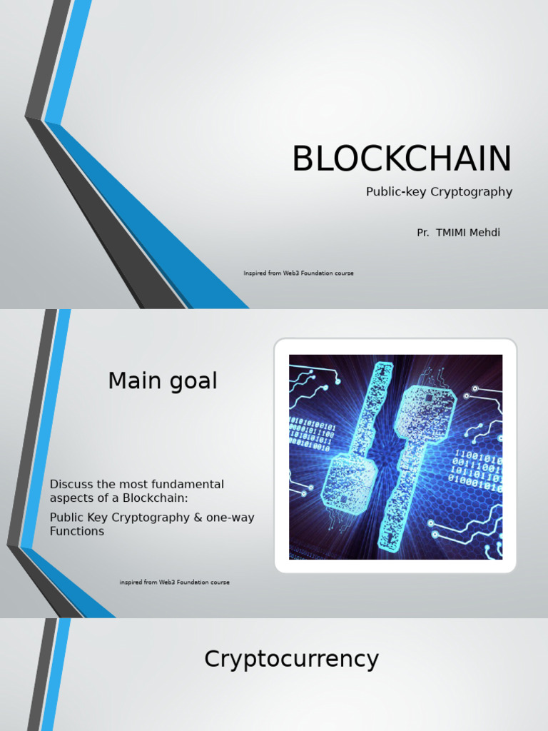 2 - Blockchain - Public-key Cryptography | PDF | Public Key Cryptography | Encryption