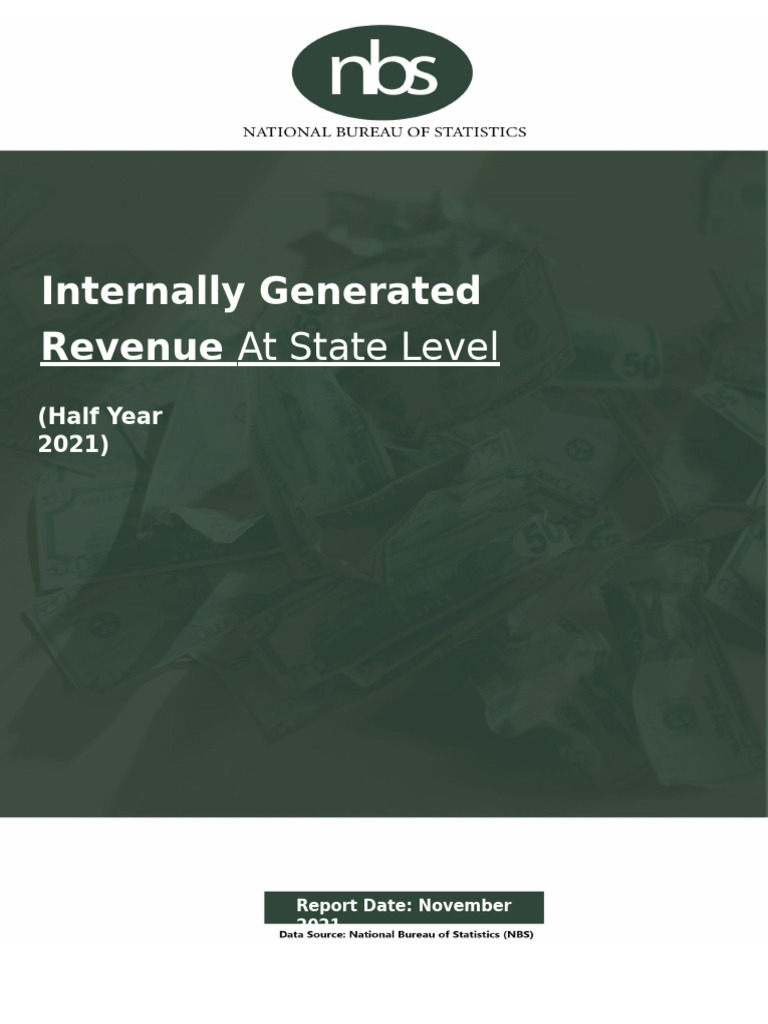 Internally - Generated - Revenue - at - State - Level - H1 2021 | PDF ...