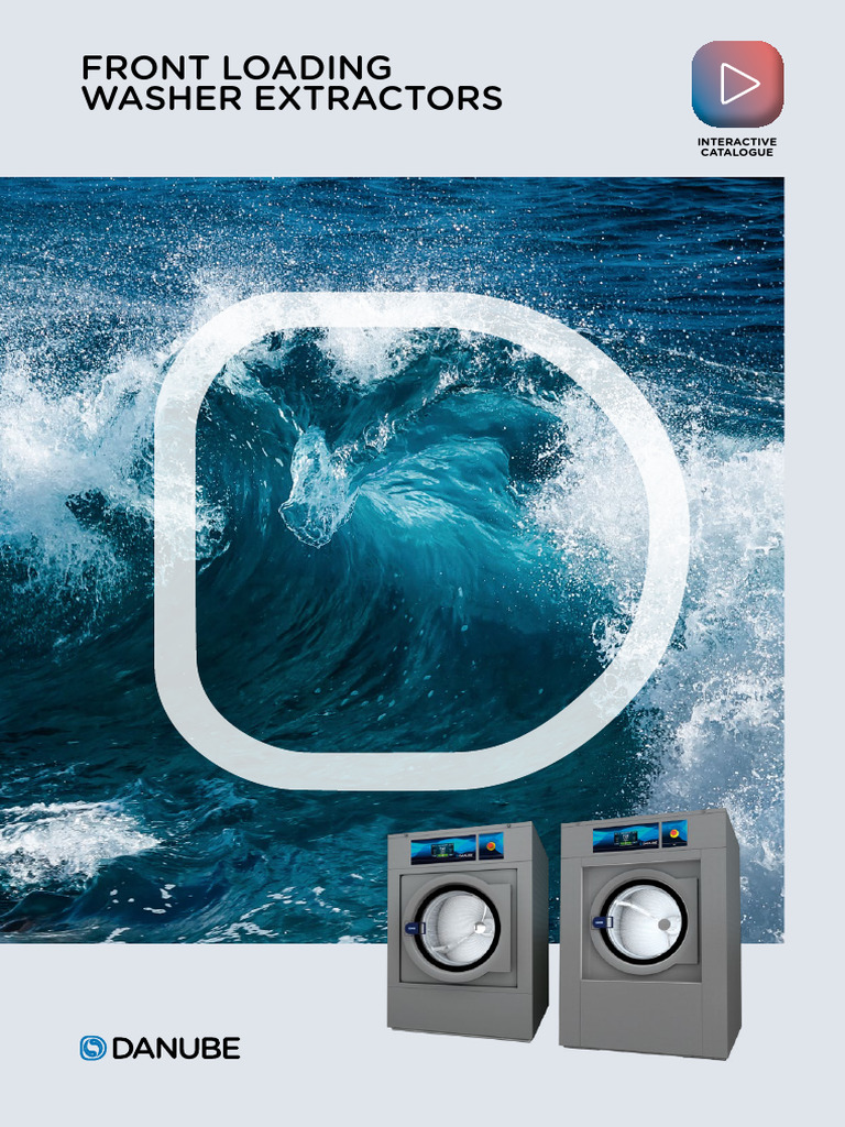 DANUBE_Lavadoras_frontales_ENG_2023_LR | PDF | Washing Machine | Computing
