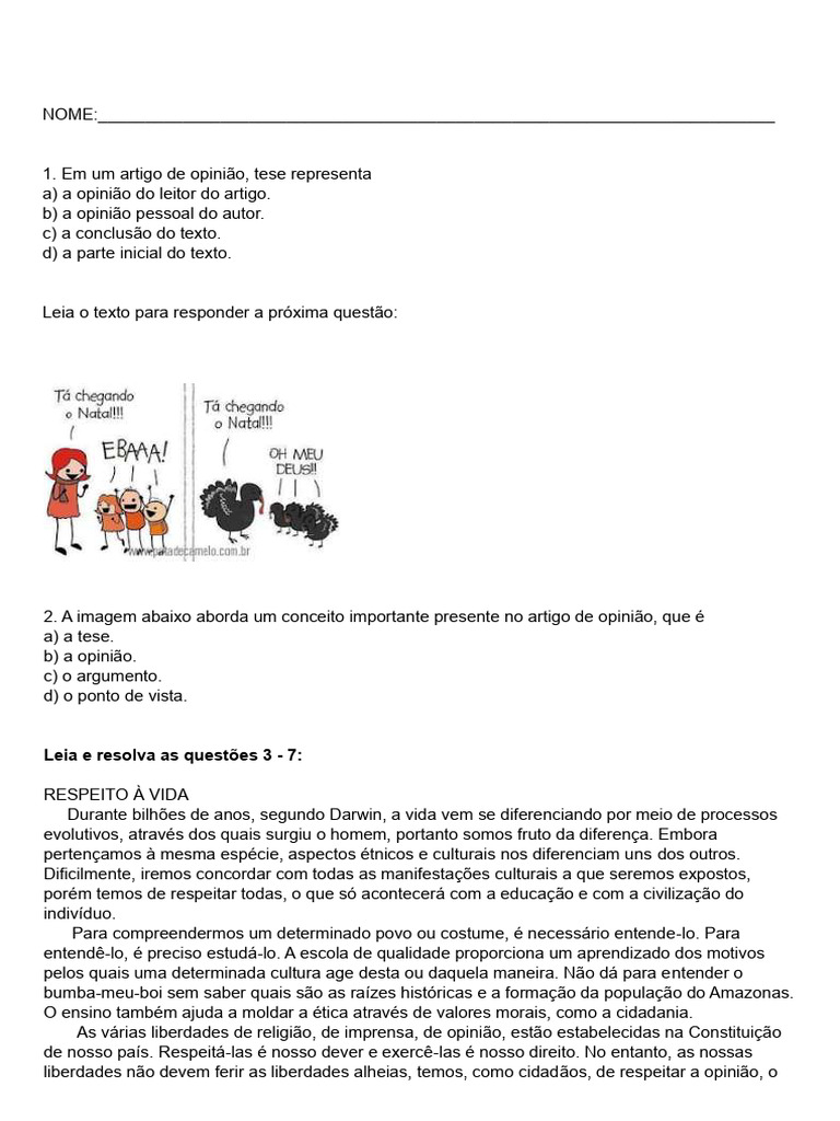 prova eja | PDF | Cidadania