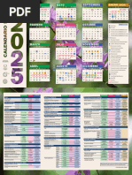 Calendario UPN 2025 | PDF