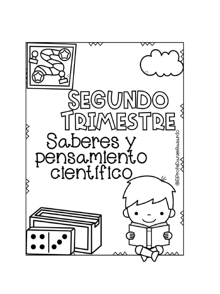 Portada de Segundo Trimestre de Saberes | PDF