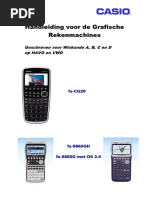 Schoolhandleiding Casio FX CG50 | PDF