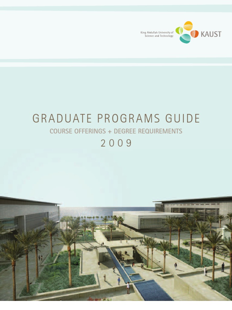 KAUST Graduate Programs Guide | PDF
