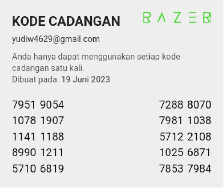 Razer Id Codes 1687113630473 | PDF
