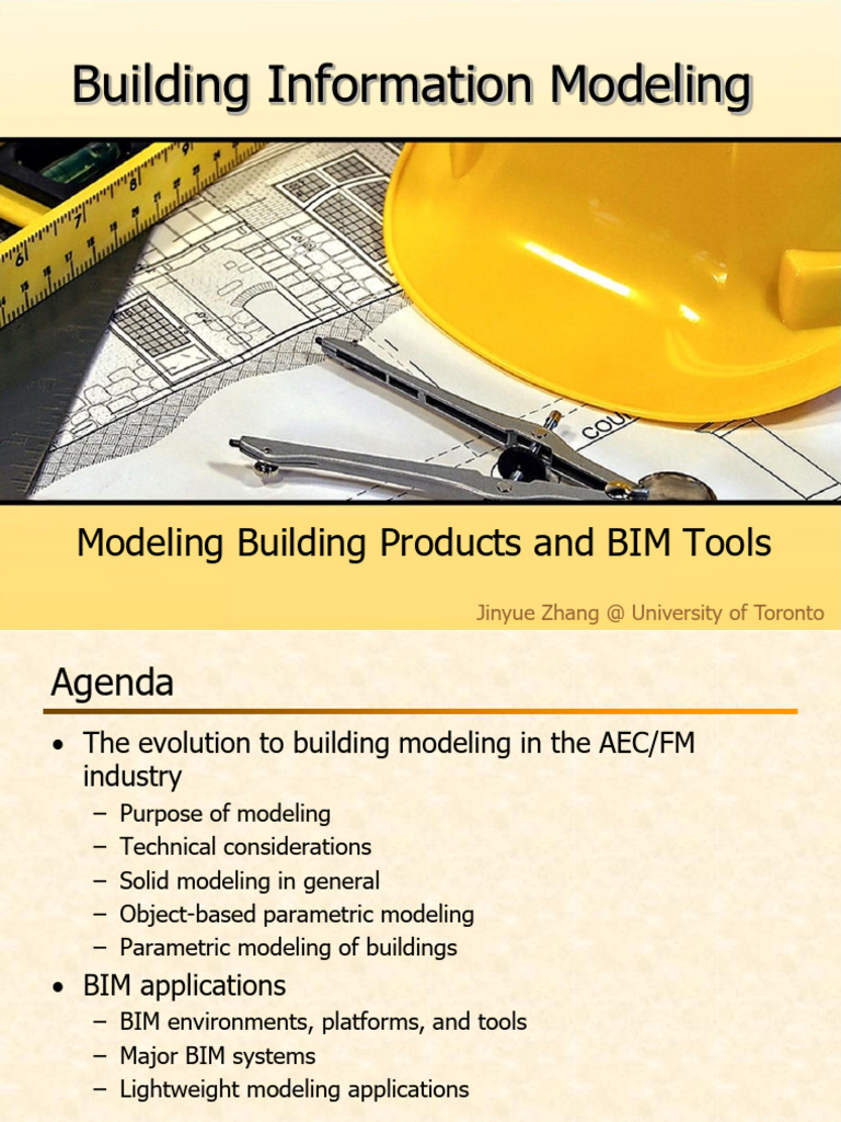 02 Modeling Building Products and BIM Tools | PDF | Building Information Modeling | Autodesk Revit