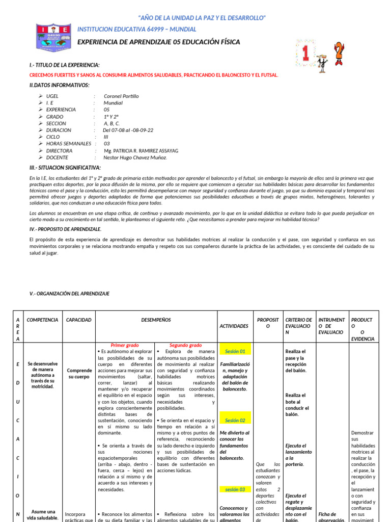 Unidades de Aprendizaje Tercer Bimestre Mundial | PDF | Aprendizaje | Maestros