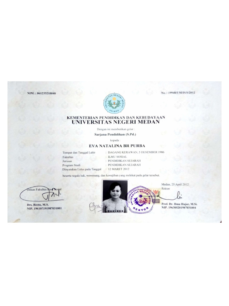 EVA NATALIA, S.PD | PDF