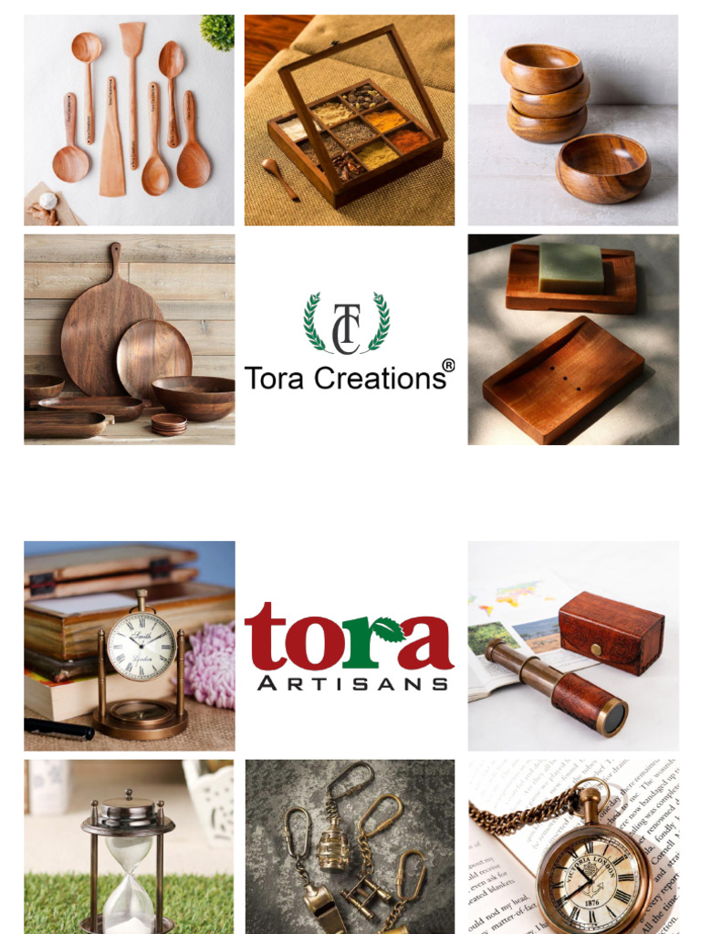 Tora Creations Product Catalog 2024 | PDF | Kitchen Utensil | Spoon