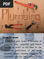 Plumbing Scope of Works | PDF | Plumbing | Valve