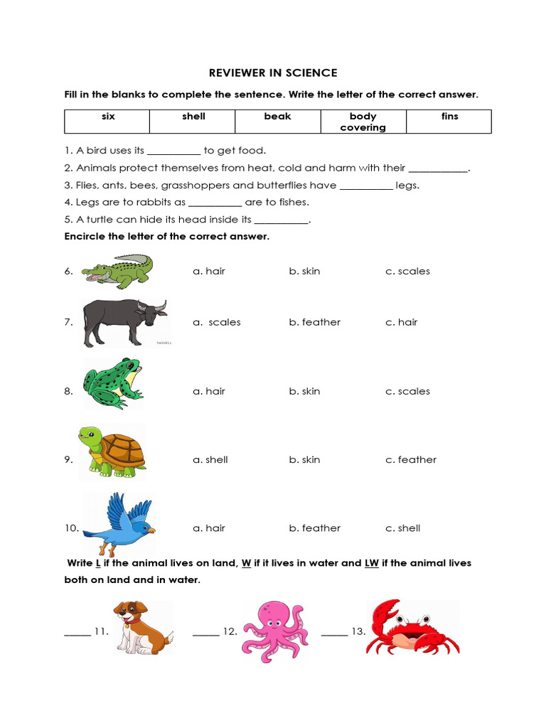 Science Reviewer | PDF | Butterfly | Insects