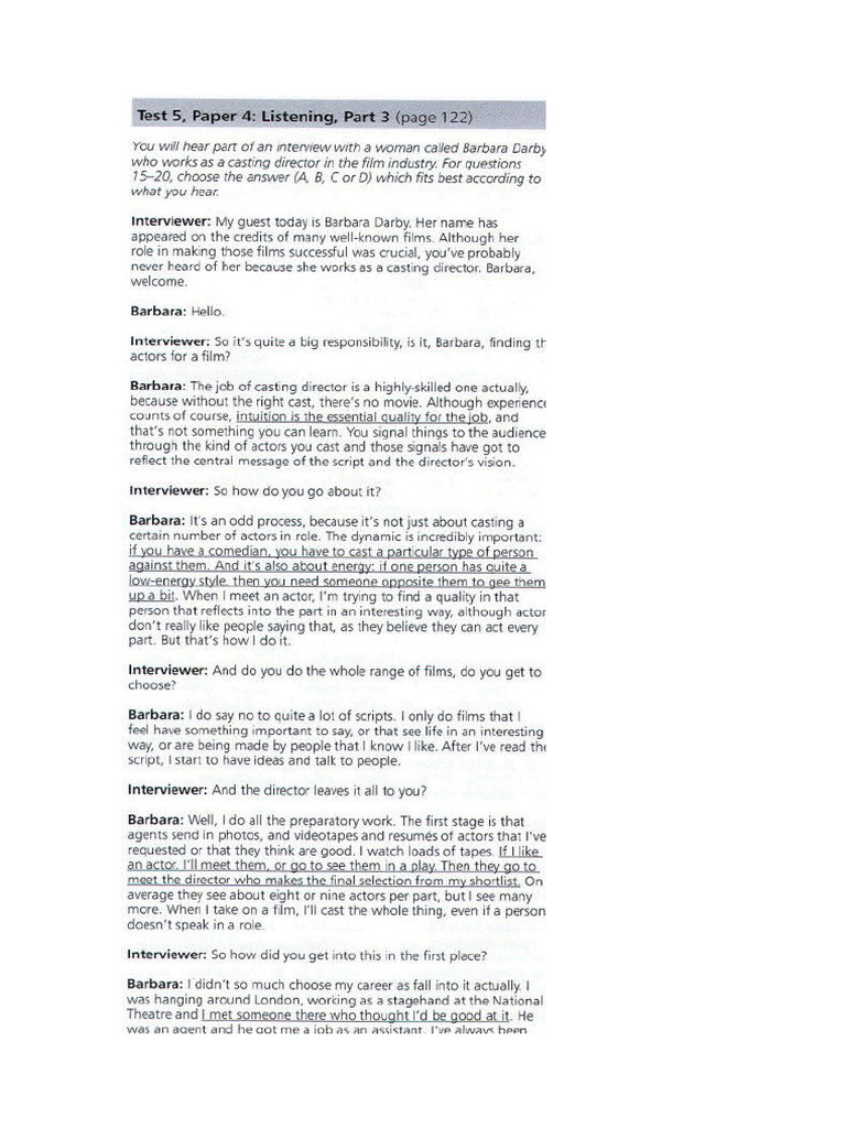 Listening 10 SCRIPT | PDF