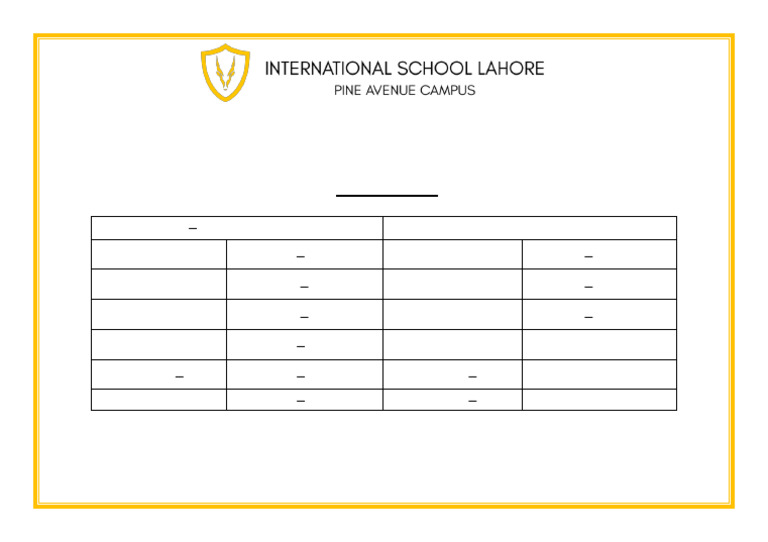 Mid-Year Exams Timings | PDF