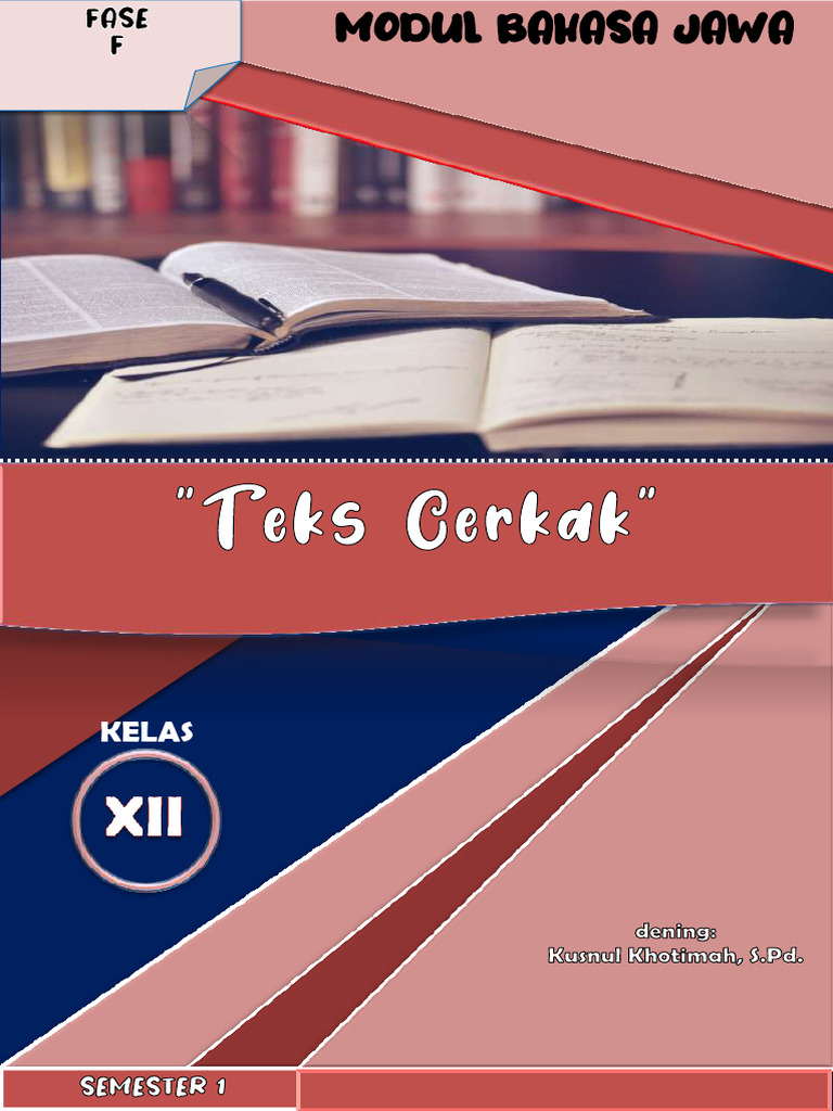 Modul 3 Xii Teks Cerkak | PDF