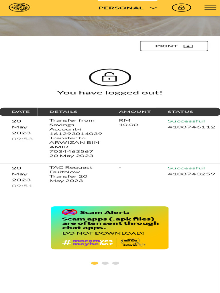 Maybank2u Maybank Malaysia | PDF