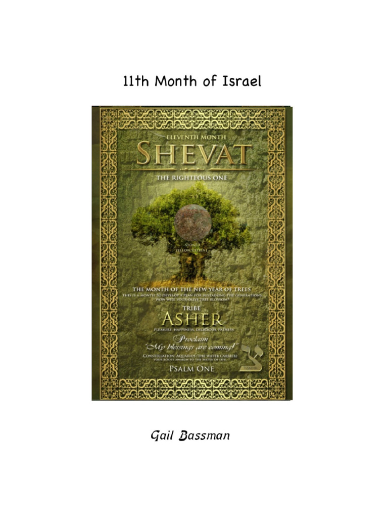 Shevat: Month of Righteousness & Blessings | PDF | Jeremiah | Jesus
