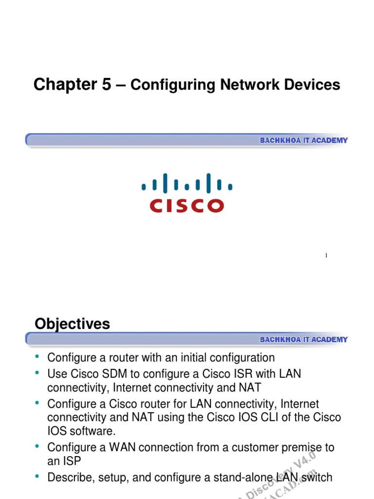 Ccna Dis2 Chapter 5 Configuring Network Devices Ppt Compatibility Mode Pdf Ip