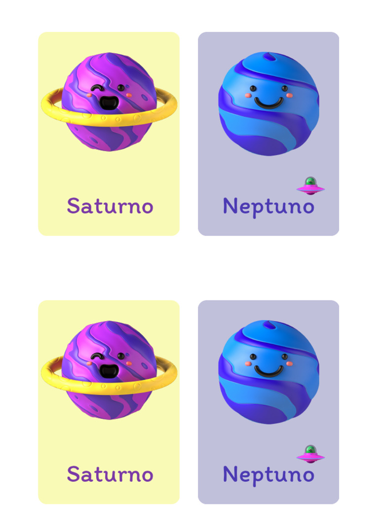 Sistema Solar Juego Infantil | PDF