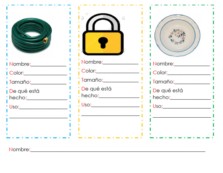 clasificación de los objetos 1 | PDF