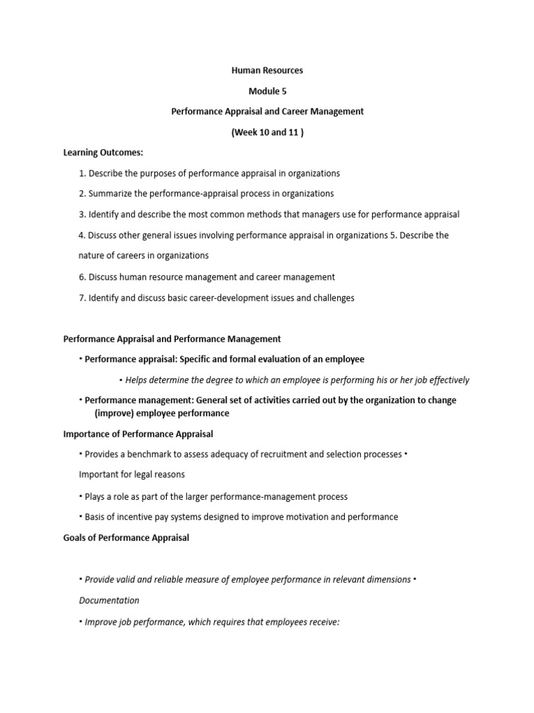 2022 Lesson 5 | PDF | Performance Appraisal | Social Psychology