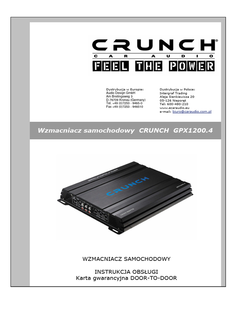 GPX 1200 4 | PDF