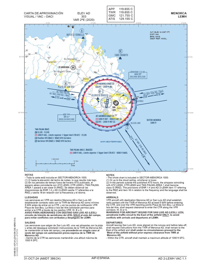 LE_AD_2_LEMH_VAC_1_en | PDF | Control de tráfico aéreo | Aviación Civil