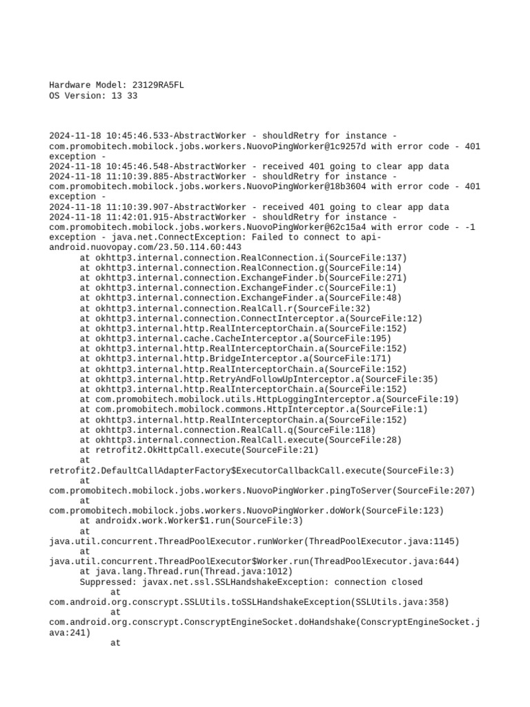 Nuovo Log1 | PDF | Java (Programming Language) | Computer Science