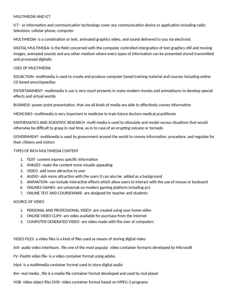 Empo Tech Quarter 2 Reviewer (1/3) | PDF | Multimedia | Infographics