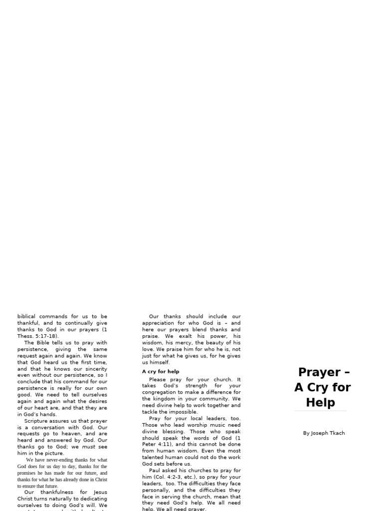 book | PDF | Prayer | God