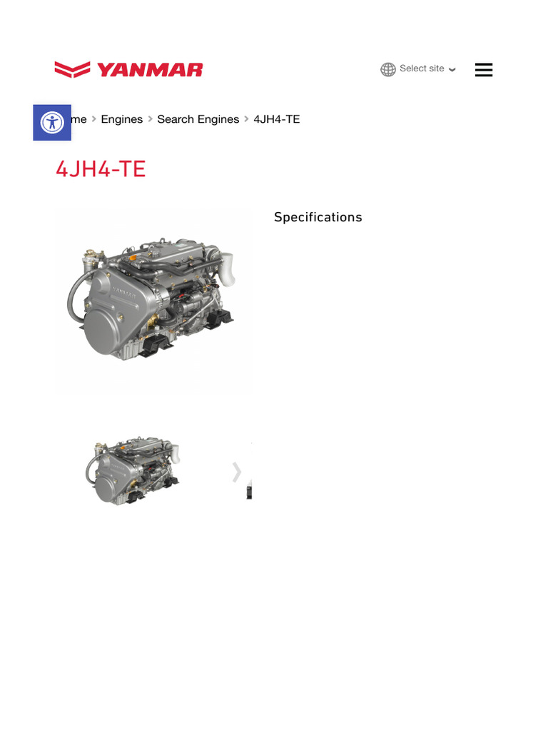 4JH4-TE - YANMAR Marine International | PDF | Engines | Diesel Engine