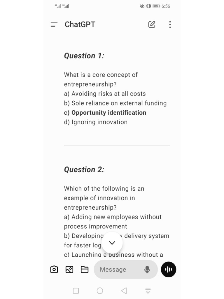 GST Entrepreneurship Pass Questions and Answer | PDF