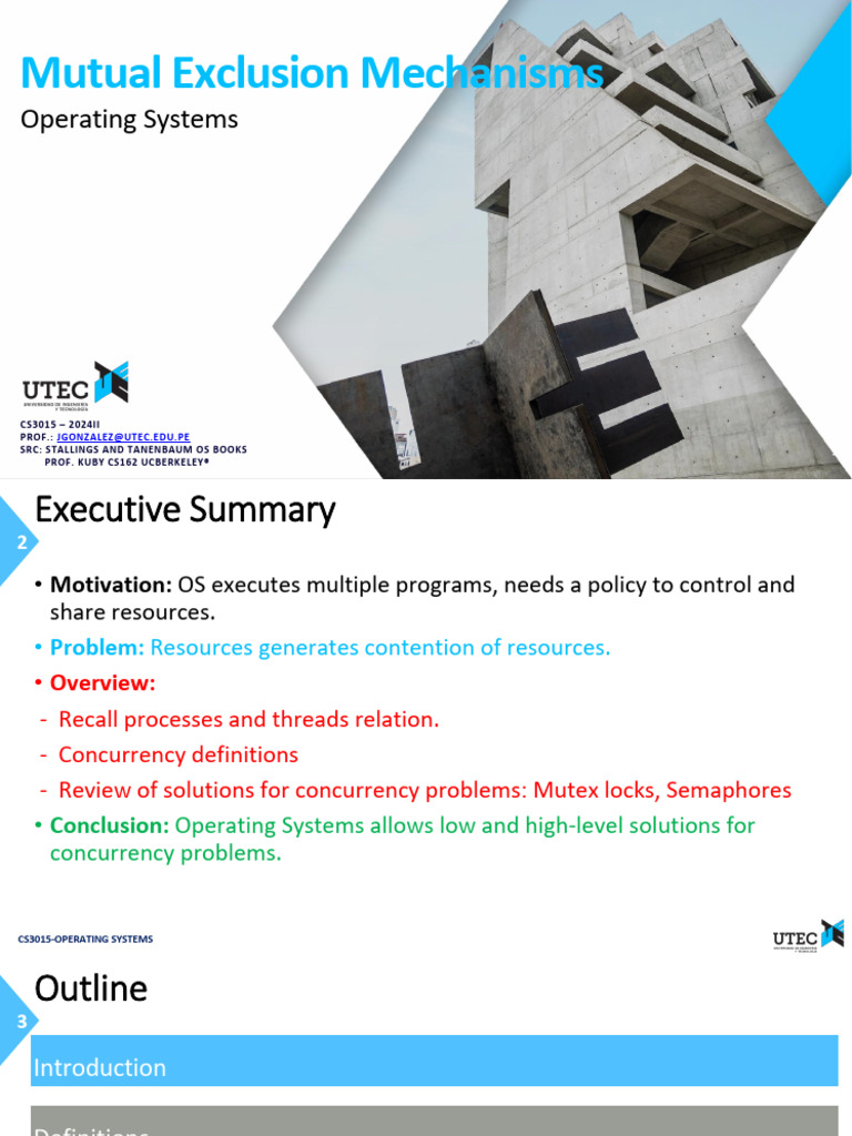 04 OS Mutex Mechanisms | PDF | Computer Engineering | Software Engineering