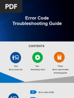 Blue Star AC Error Codes Guide | PDF | Power Inverter | Chess