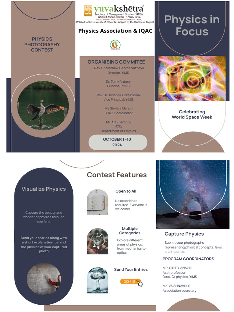 Physics Photography Contest | PDF | Physical Sciences | Vision
