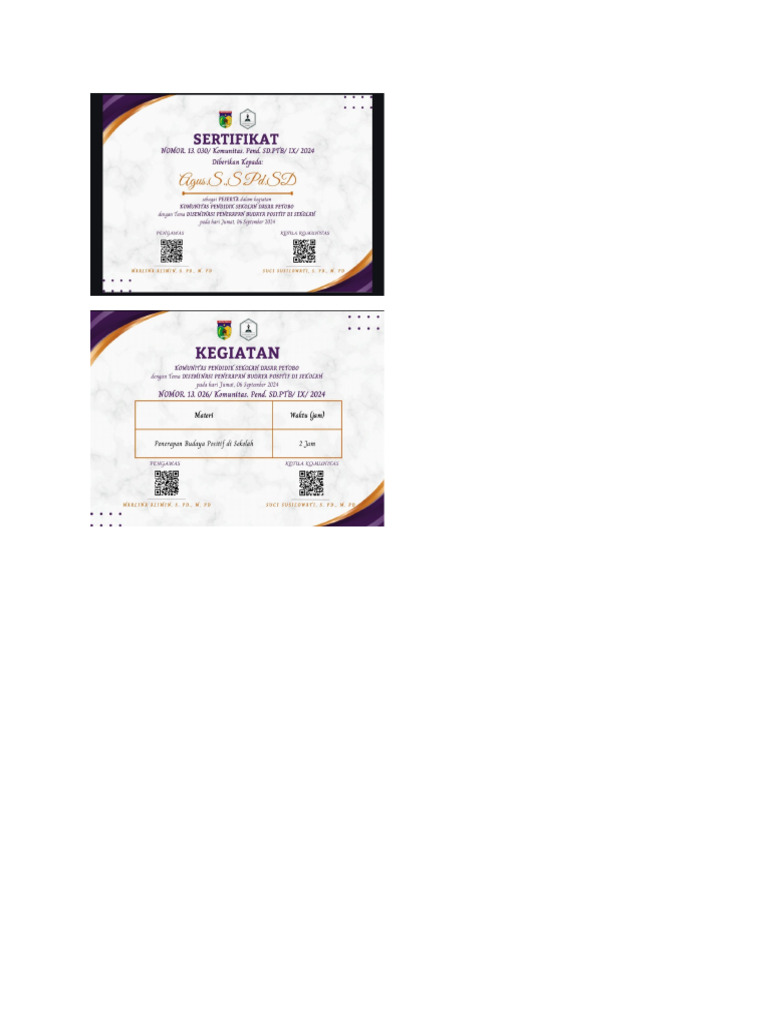 Desiminasi Pak Agus | PDF