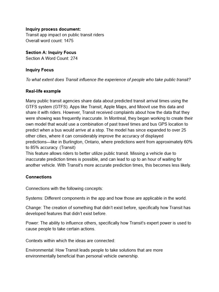 Digital Society IA | PDF | Public Transport | Rapid Transit