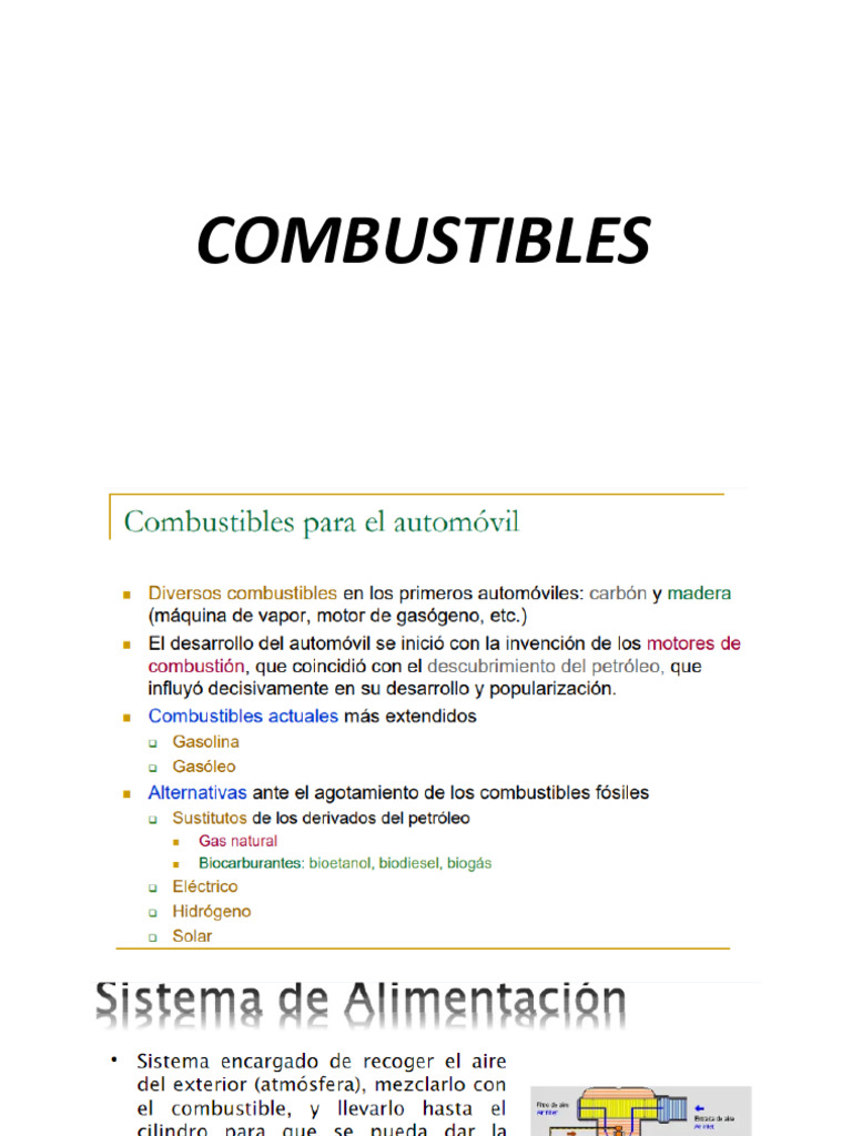 Combustibles | PDF