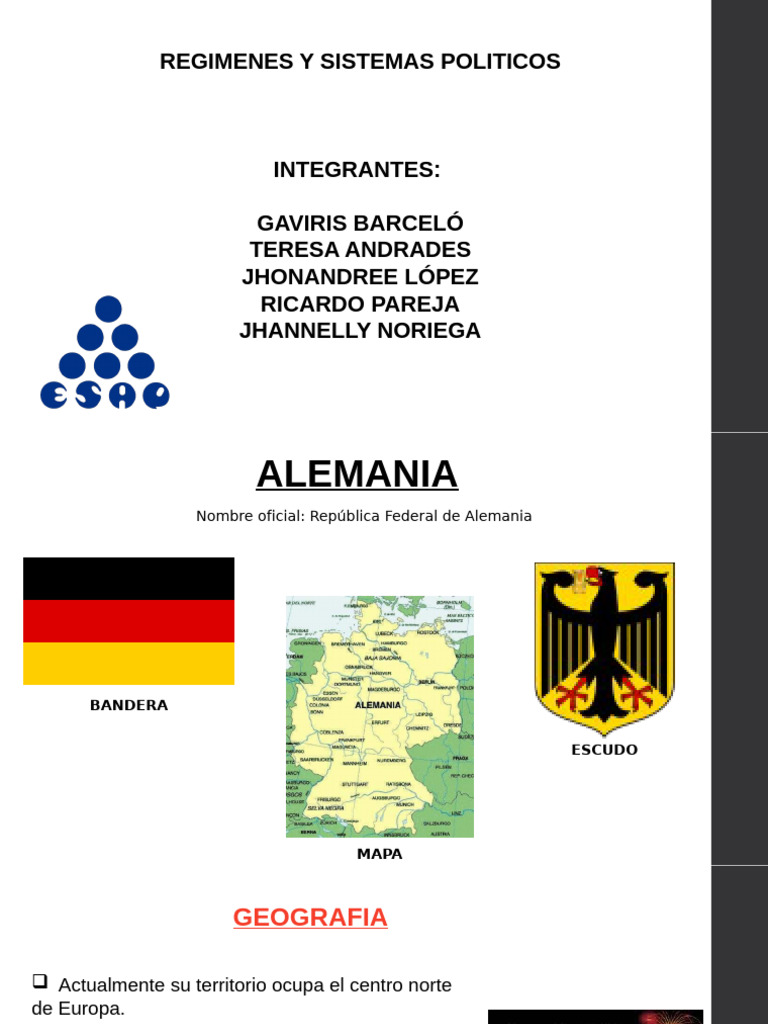 Regimenes y Sistemas Politicos | PDF | imperio Alemán | Alemania